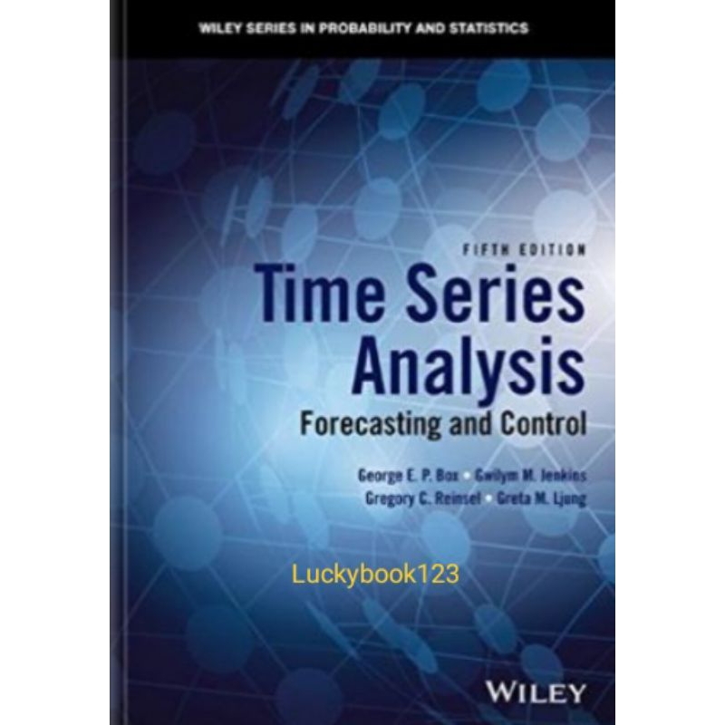 Jual Buku Time Series Analysis Forecasting and Control 5th Edition by ...