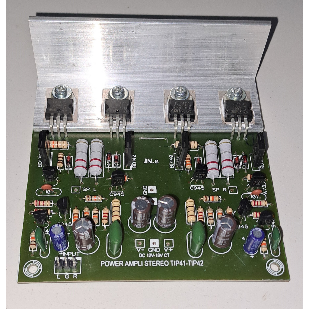 Jual KIT POWER AMPLI STEREO TIP41 TIP42 | Shopee Indonesia