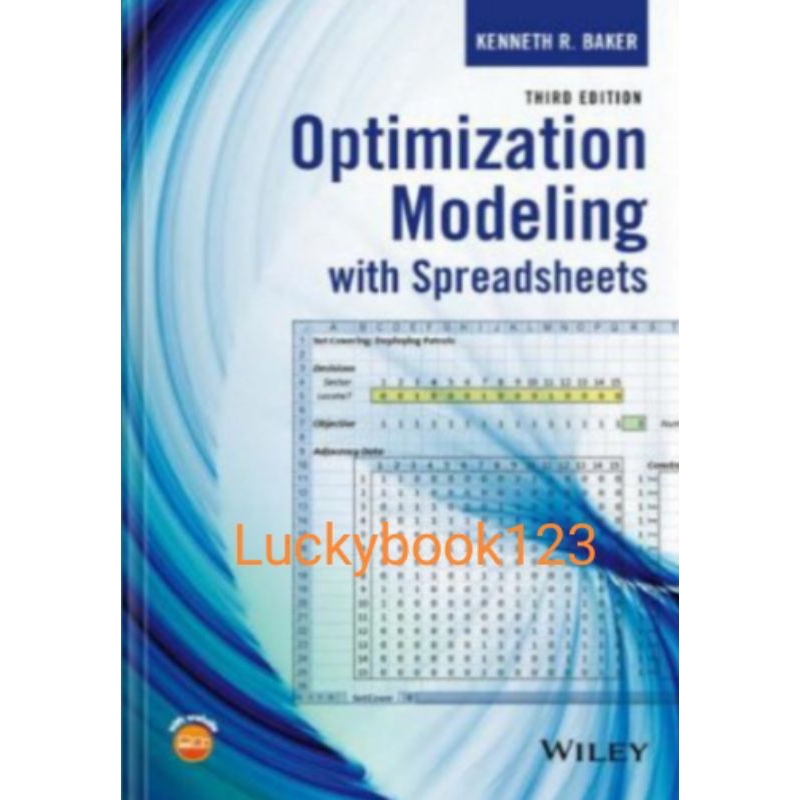 Jual Buku Optimization Modeling With Spreadsheets 3rd Edition by Kenneth R. Baker | Shopee Indonesia