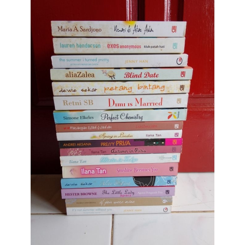 Jual [KOLPRI] ORIGINAL PRELOVED, BUKU BEKAS, NOVEL BEKAS, NOVEL BAHASA INDONESIA | Shopee Indonesia