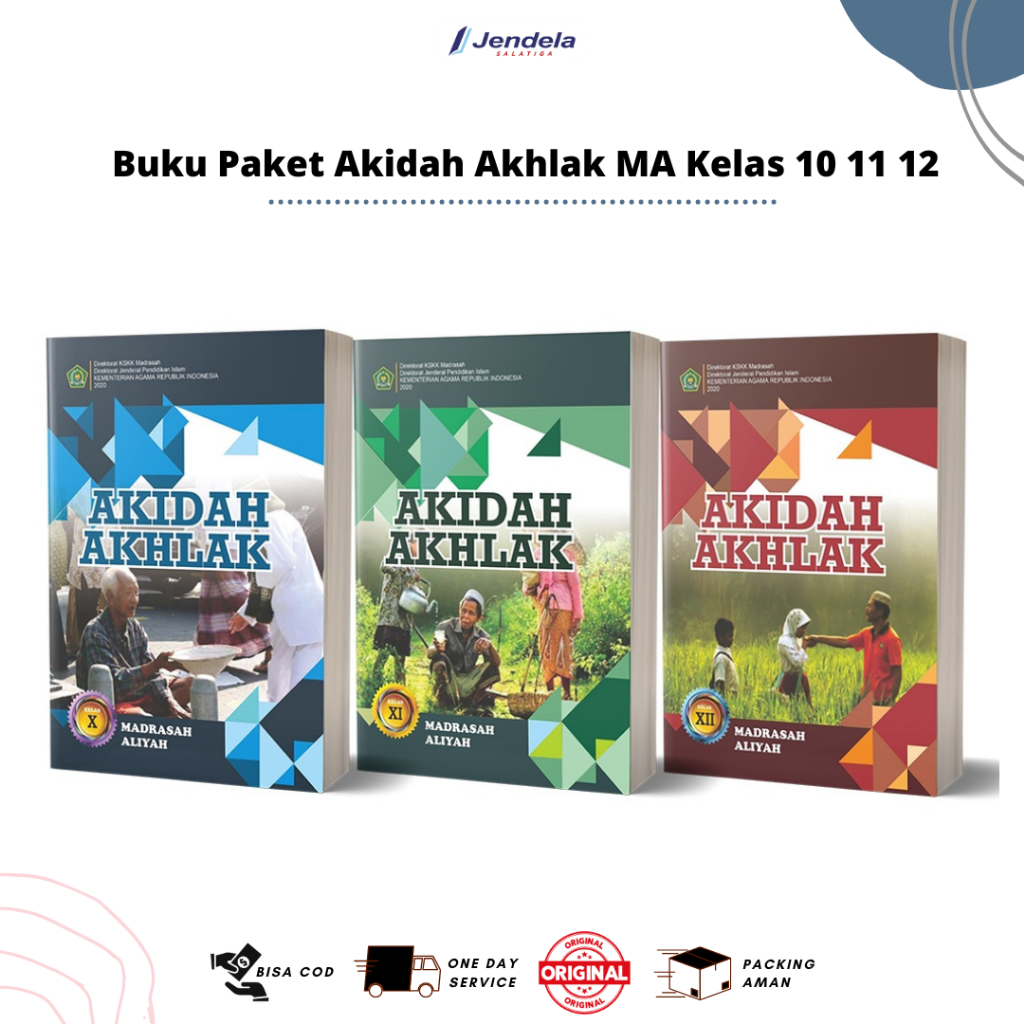 Jual Buku Paket Akidah Akhlak MA Kelas 10 11 12 - Buku Akidah Akhlak Madrasah Aliyah | Shopee ...