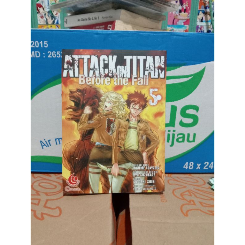Jual Komik attack on Titan before the fall 5 / komik attack on Titan before the fall vol 5 ...