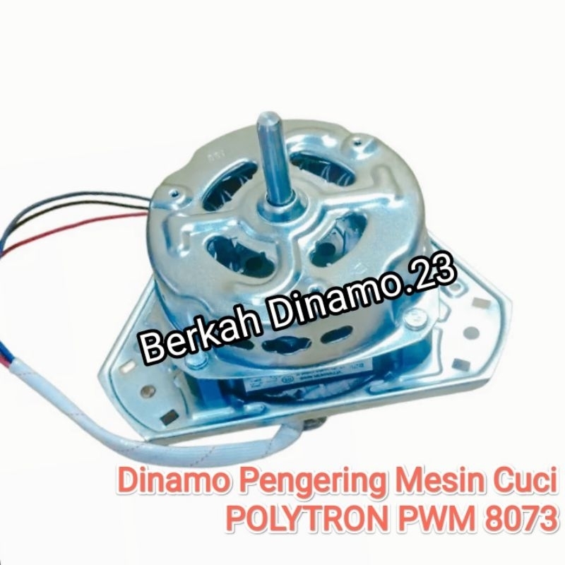 Jual Dinamo Pengering Mesin Cuci POLYTRON PWM 8073 / PWM 8073P Mesin Dinamo Spin / Pengering ...