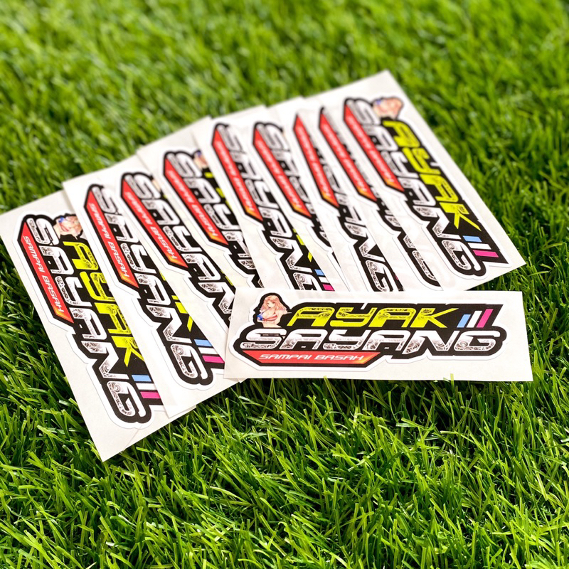 Jual Stiker Ayak Sayang | Shopee Indonesia