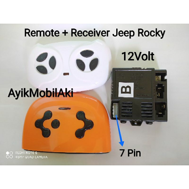 Jual Remote + Receiver JR RX ORI / ORI PMB ReceiverGY-RX18 + RemoteGY08 ...