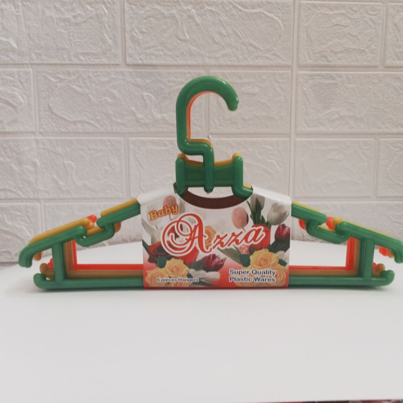 Jual Hanger kastok gantungan baju bayi anak-anak isi 6pc/12pc | Shopee ...