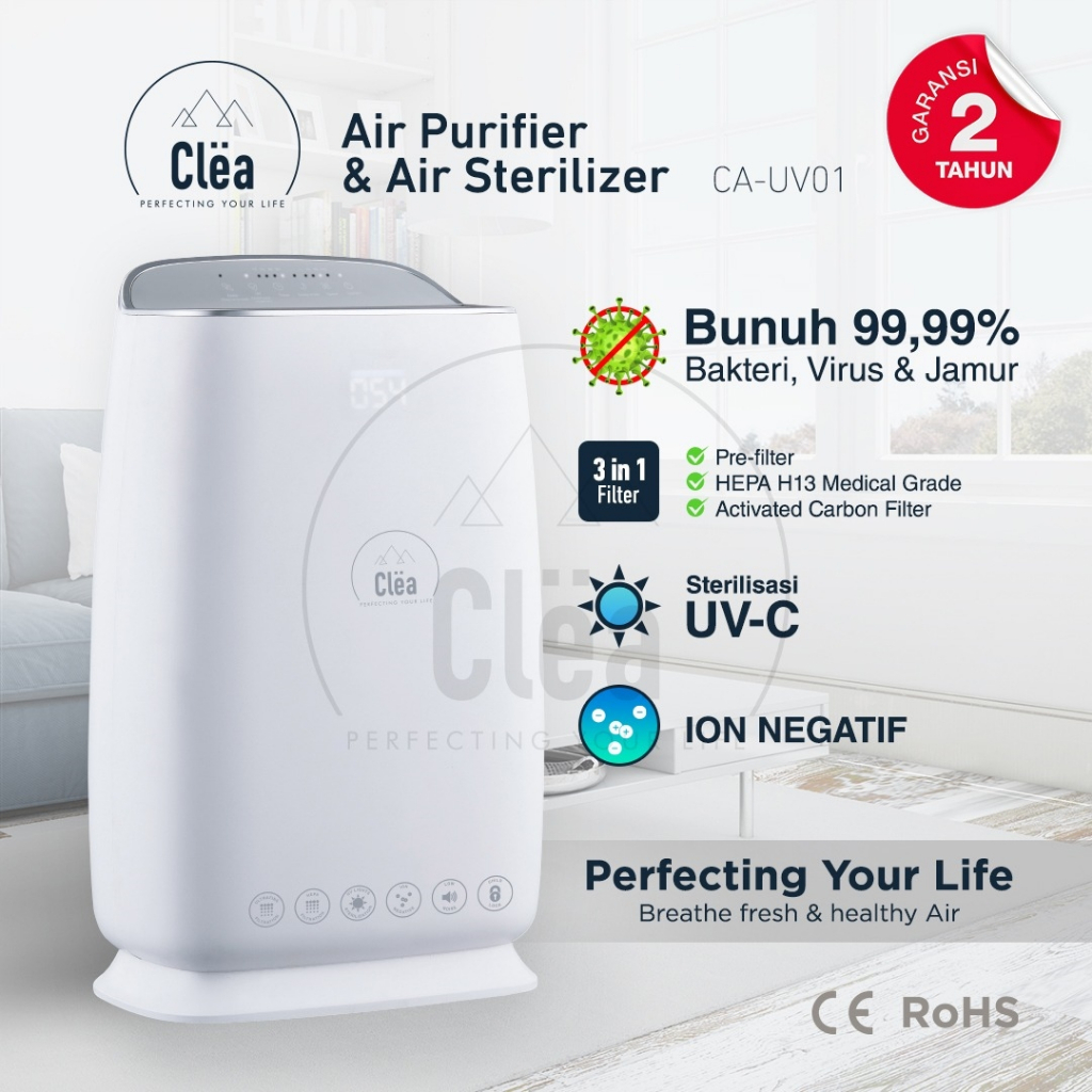 Jual Air Purifier/Sterilizer/Filter Udara/Portable Penjernih Udara ...