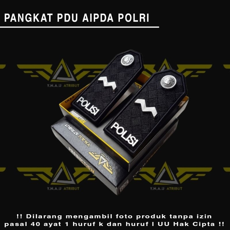 Jual ATRIBUT POLISI / PANGKAT PDU AIPDA POLRI EXCLUSIVE | Shopee Indonesia