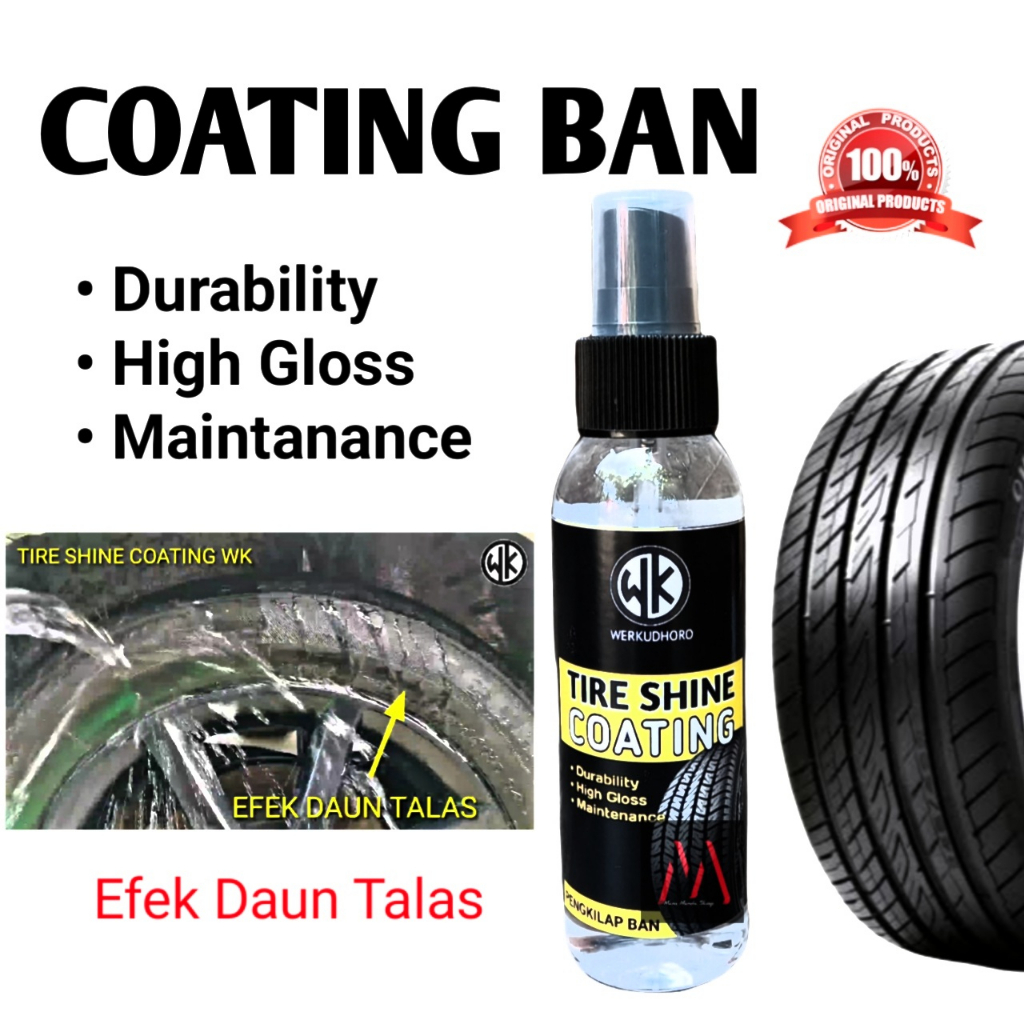 Jual Semir Ban / Pengkilap Ban Tire Shine Coating / Penghitam Ban ...