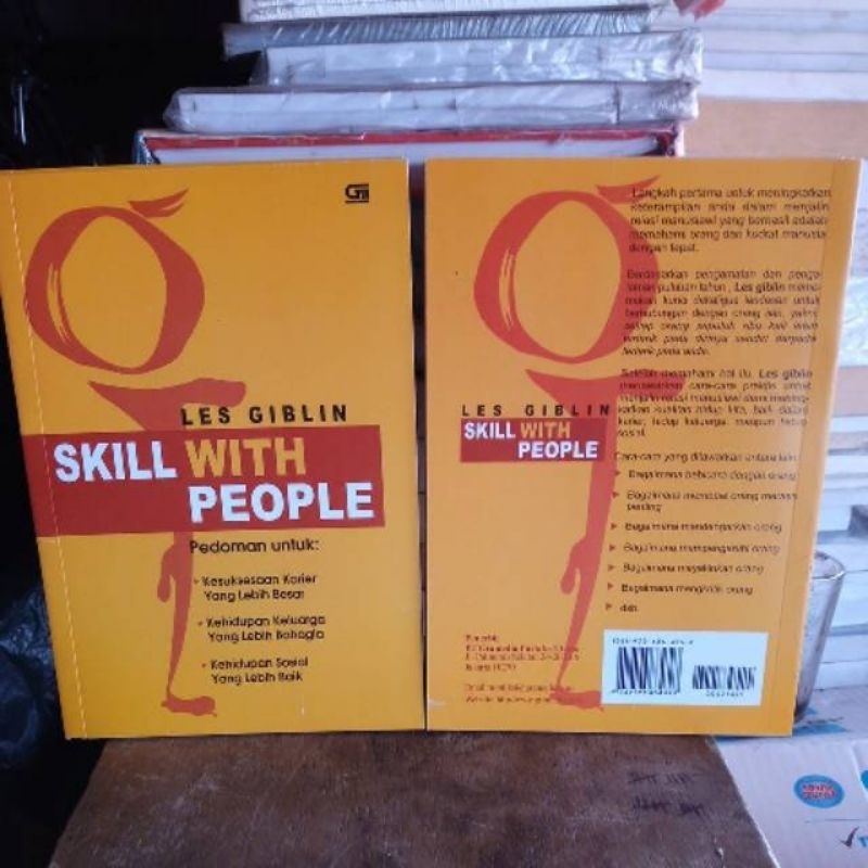 Jual BUKU LES GIBLIN SKILL WITH PEOPLE EDISI BAHASA INDONESIA | Shopee ...