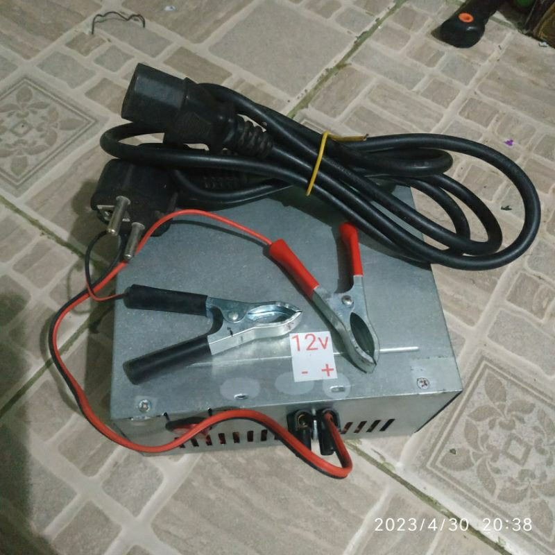 Jual Cas aki 12v 100a auto CutOff charger accu 12v 100a charger aki 12v ...