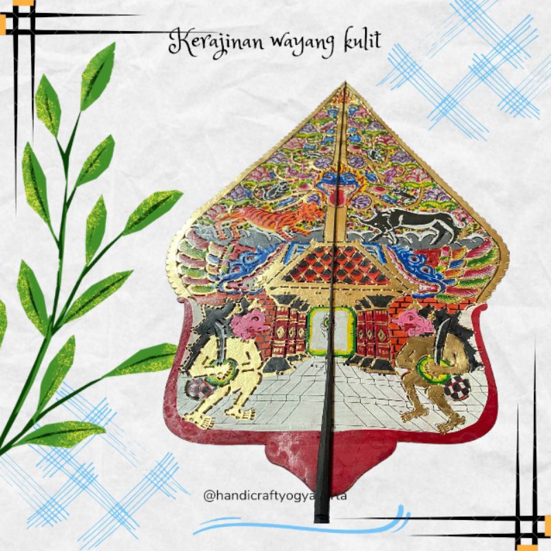Jual wayang kulit sapi Gunungan kayon 60cm | Shopee Indonesia