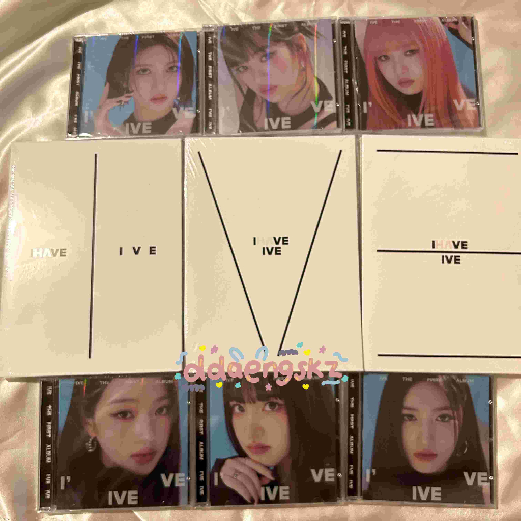 Jual [1st press NO BENE WEB] IVE I'VE I HAVE I AM album sealed photobook jewel case gaeul yujin ...