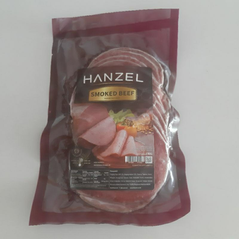 Jual Hanzel Smoked Beef 200gr | Shopee Indonesia