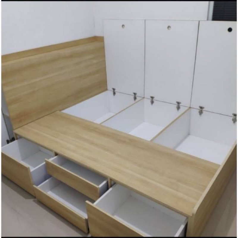Jual Divan Laci 160x200 tanpa sandaran | Shopee Indonesia