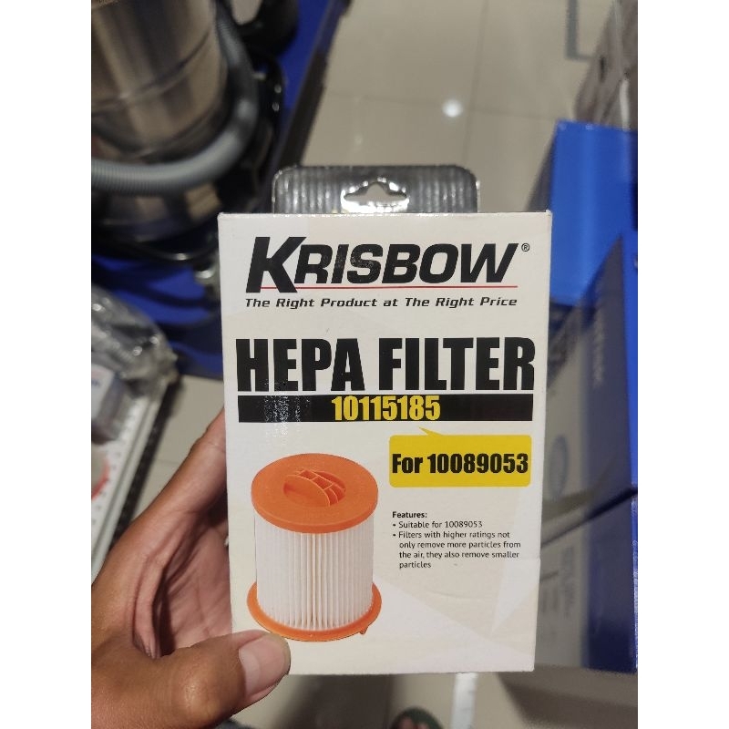 Jual Krisbow part filter Hepa krisbow penghisap debu kering cyclone 2.5 ...