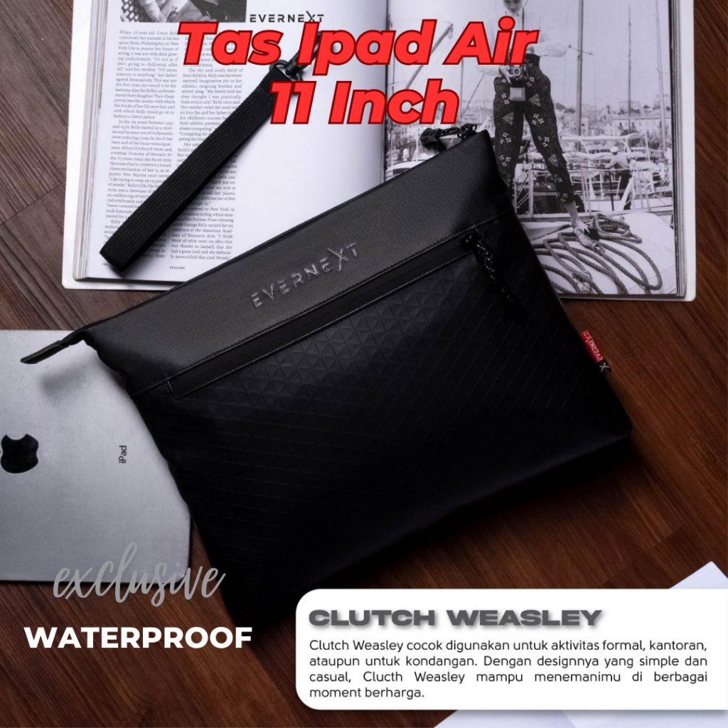 Jual Tas Tablet 11 Inch Anti AIr Waterproof Clutch Bag Ipad Air 11 Inch ...