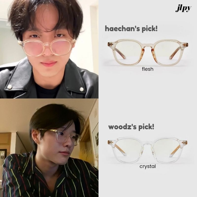 Jual [PO🇰🇷] Blue Elephant - Andy Glasses (Kacamata Haechan / Woodz) New ...