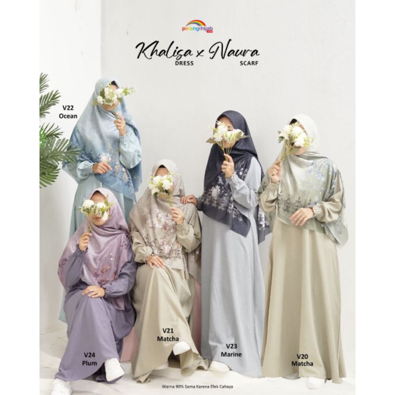 Jual Pelangi Hijab Gamis,Scarf,Satu Set (gamis+scarf) Syar'i Muslimah ...