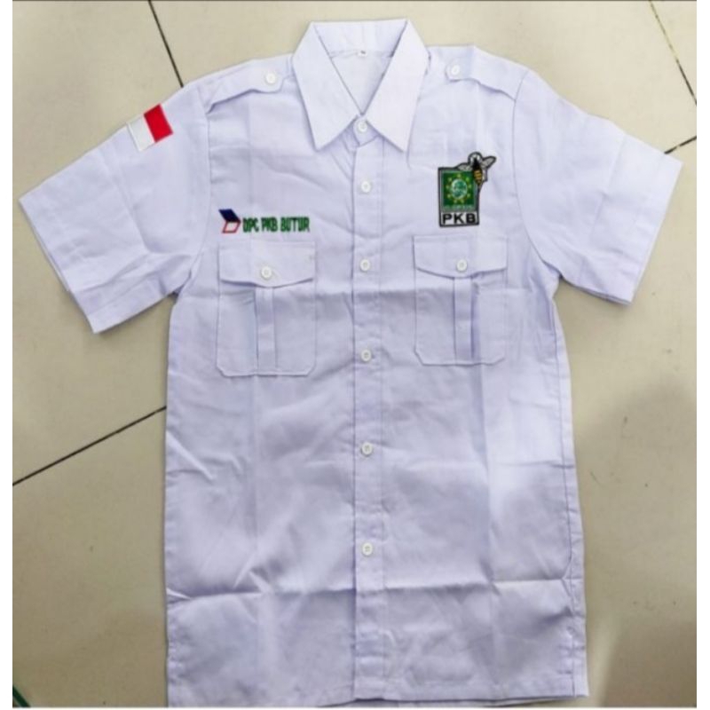 Jual KEMEJA PARTAI PKB || SERAGAM PARTAI PKB || BAJU PARTAI PKB ...