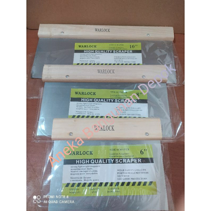 Jual Paket Scrap Kape Merk Warlock/ Wilmer | Shopee Indonesia