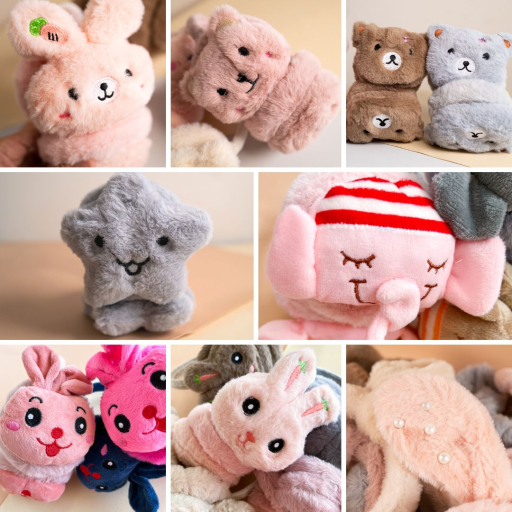Jual Earmuff Penutup Telinga Bayi Anak Karakter Bunny Kelinci Bear ...