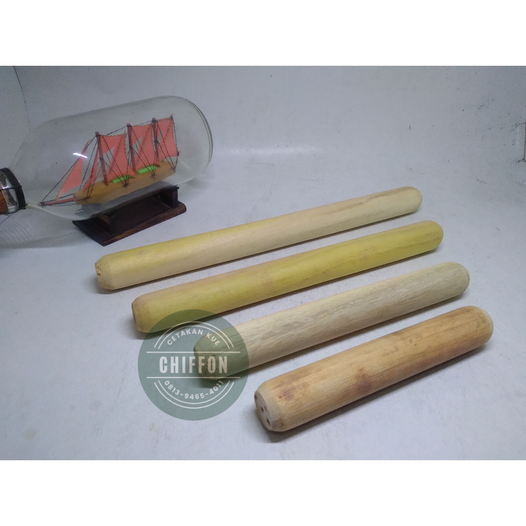Jual rolling pin kayu / penggiling adonan polos | Shopee Indonesia