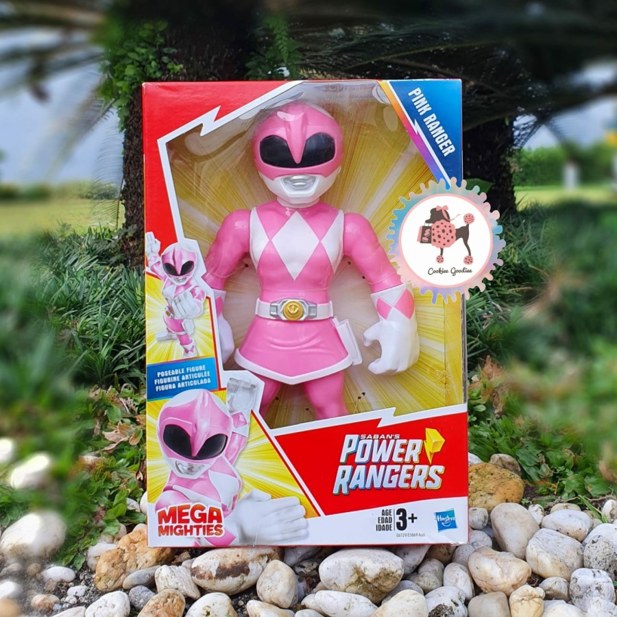 Jual Power Rangers Mega Mighties Poseable Figure - Pink Ranger | Shopee ...