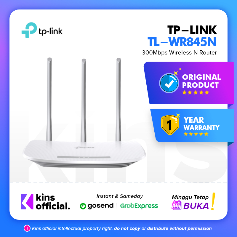 Jual TP-LINK TL-WR845N 300Mbps Wireless N Router | Shopee Indonesia