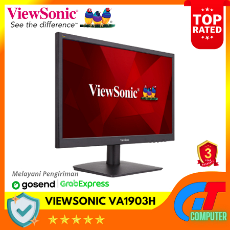 Jual Monitor LED ViewSonic 19 Inch VA1903H-2 WXGA Home and Office ...