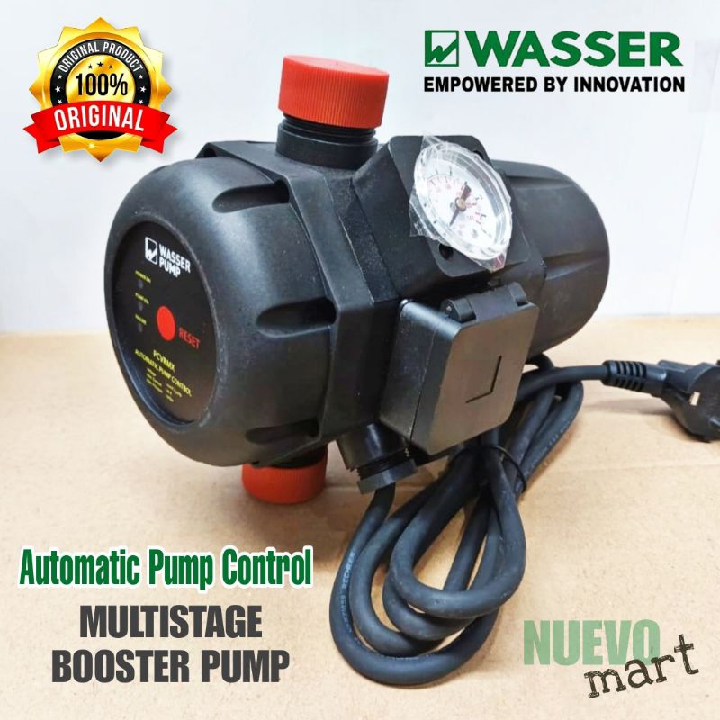 Jual Pressure Control Pompa Dorong Multistage WASSER PBMH / Switch ...