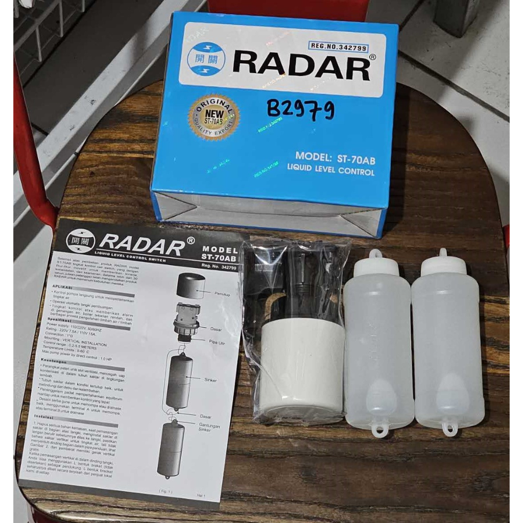 Jual RADAR PELAMPUNG TANDON AIR OTOMATIS PENGUIN MPOIN TEDMOND KONTROL ...