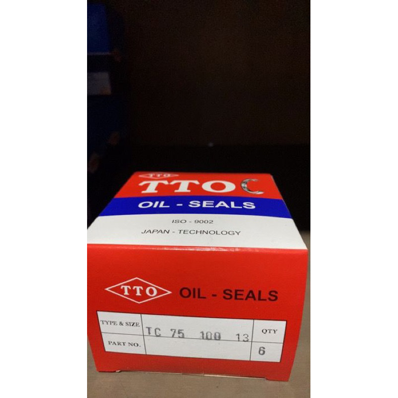 Jual Oil seal seri tc 75 100 13 (tto/nok), tc 35 55 11 (tto/nok), tc 12 25 7 (tto/nok), tc 55 75 ...