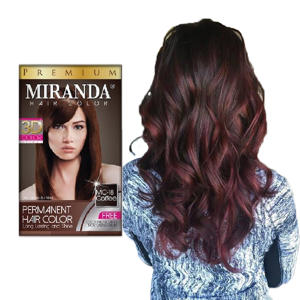 Jual Semir Rambut Yang Bagus Permanen Warna Miranda Hair Color Premium ...