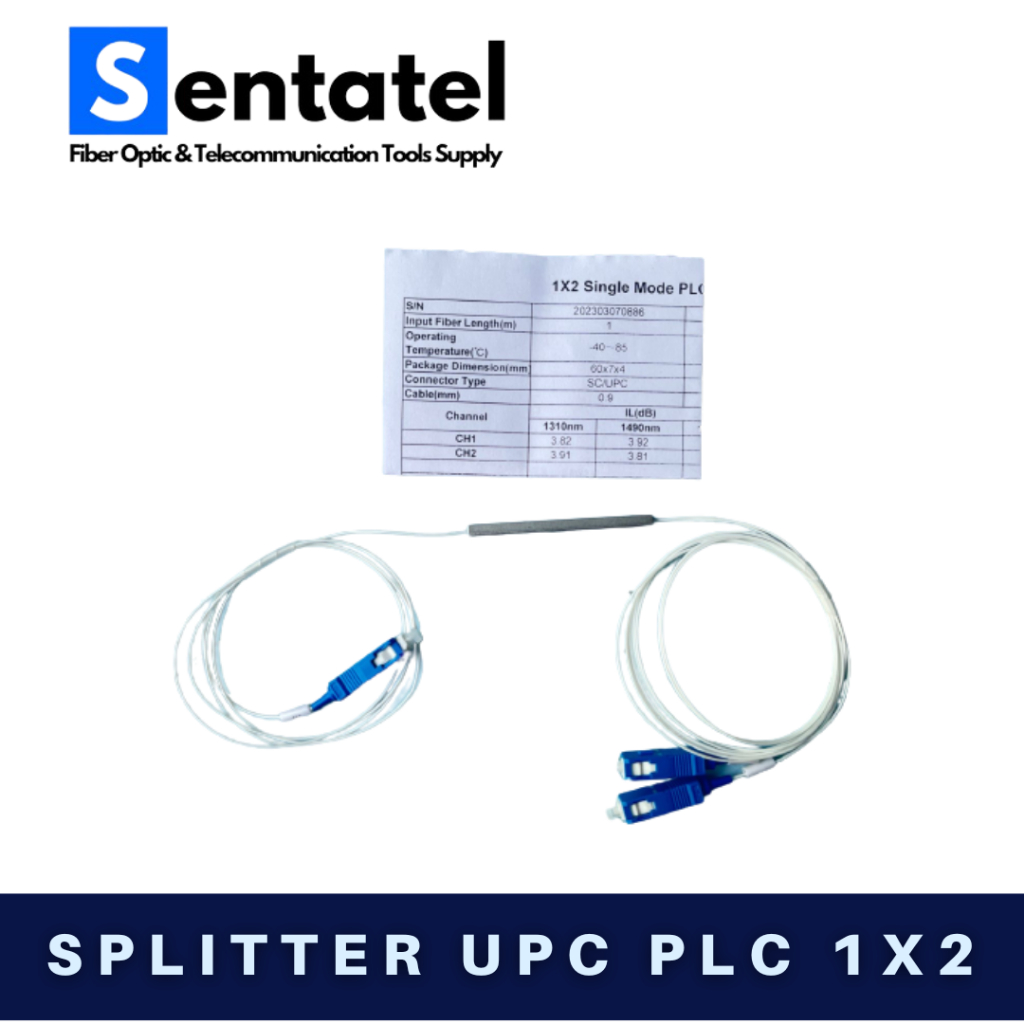 Jual SPLITTER PLC 1x2 SC UPC FIBER OPTIK | Shopee Indonesia
