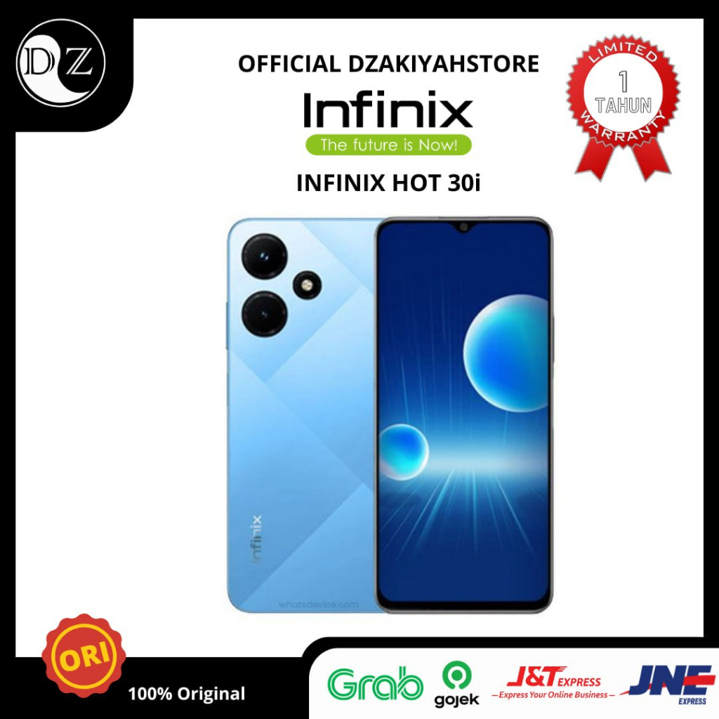 Jual INFINIX HOT 30i [8+8/128GB] BATERAI 5000mAh NEW GARANSI RESMI 1 TAHUN | Shopee Indonesia