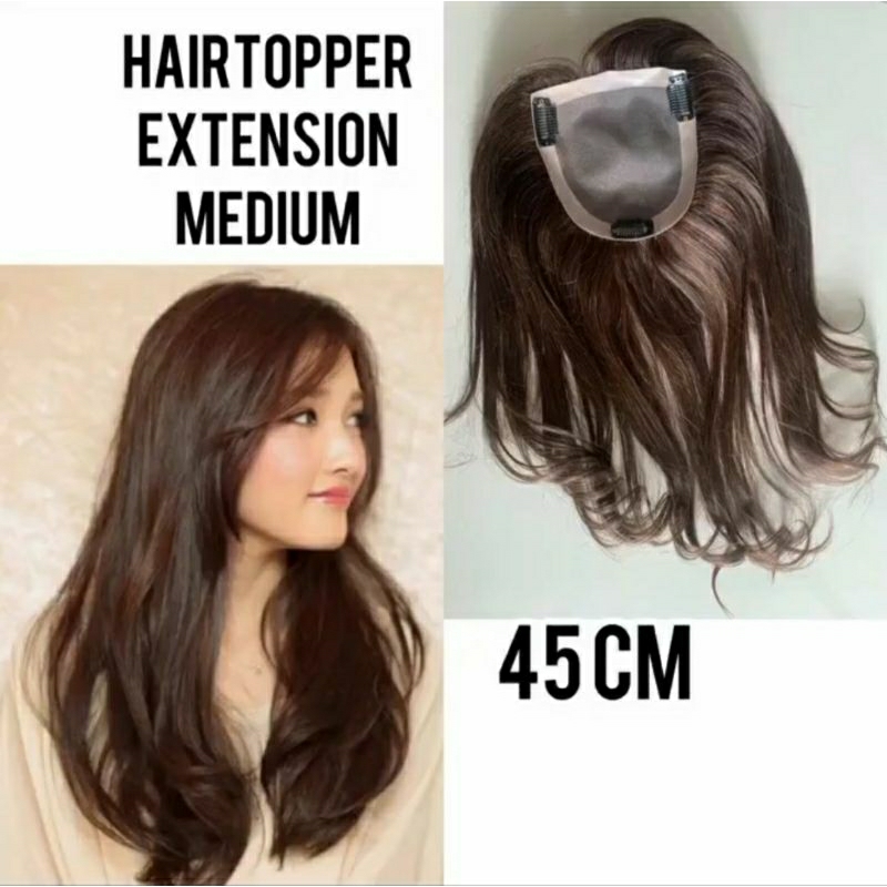 Jual S30 P30 Toupee Human Hair / Tempelan Penutup Botak / Rambut Asli ...