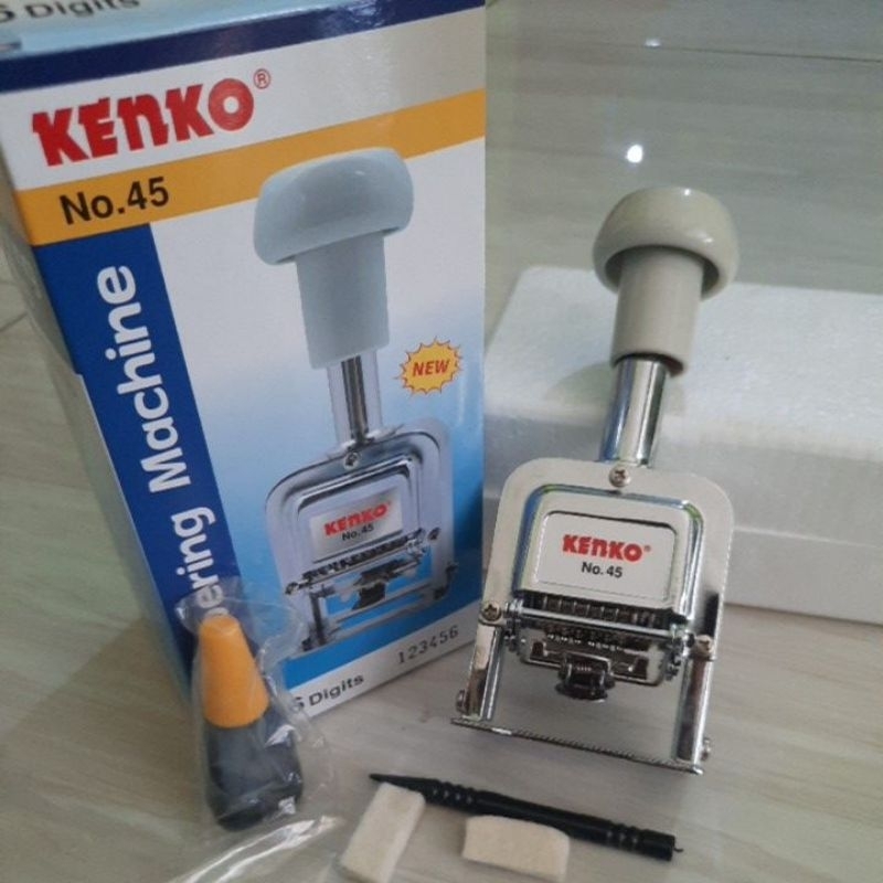 Jual Numbering Machine No.45 6Digits | Automatic Numerator 6Digits ...