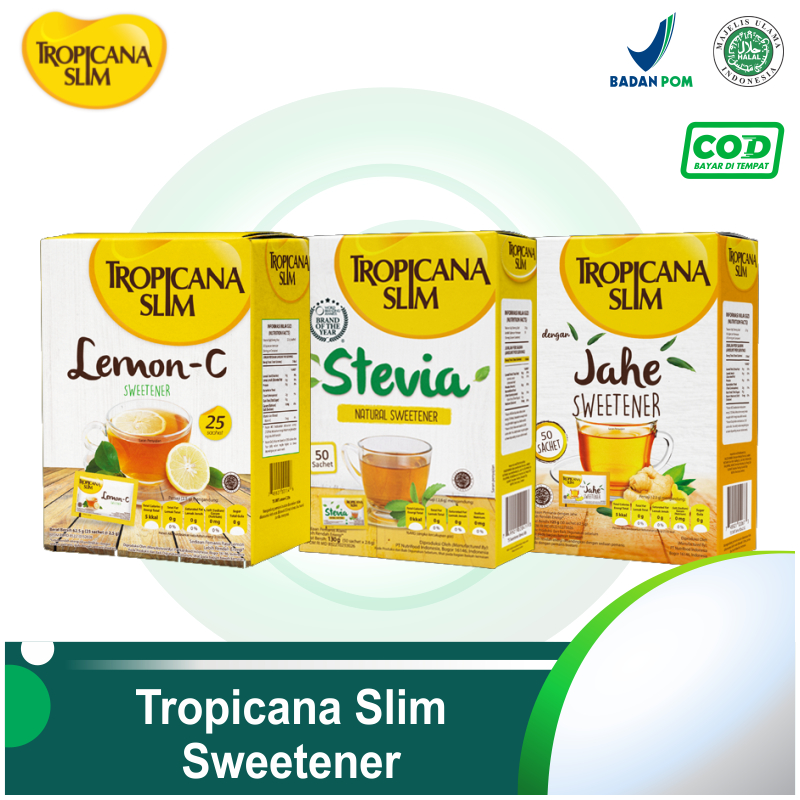 Jual Tropicana Slim Sweetener - Pemanis untuk Bantu Batasi Gula ...