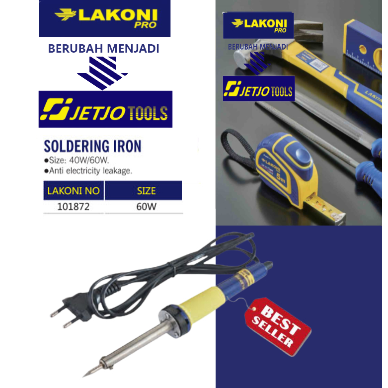 Jual Lakoni Pro Solder / Soldering Iron 60 Watt | Shopee Indonesia