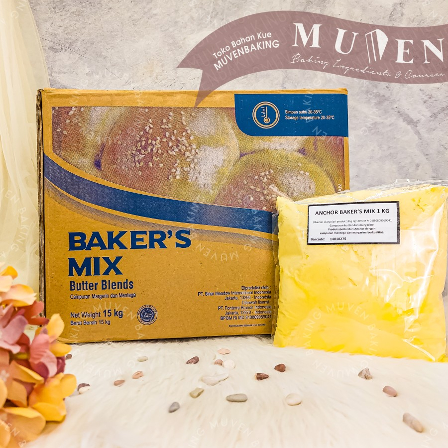 Jual BAKERS MIX BUTTER BLEND 1 KG | Shopee Indonesia
