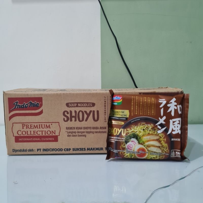 Jual INDOMIE SHOYU 1 DUS / PREMIUM COLLECTION / INDOMIE INSTANT / MIE ...
