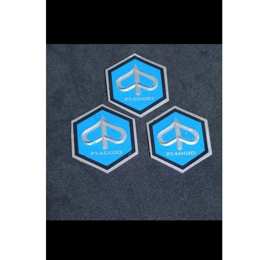 Jual emblem logo simbol chung piaggio stang kepala vespa super sprint ...