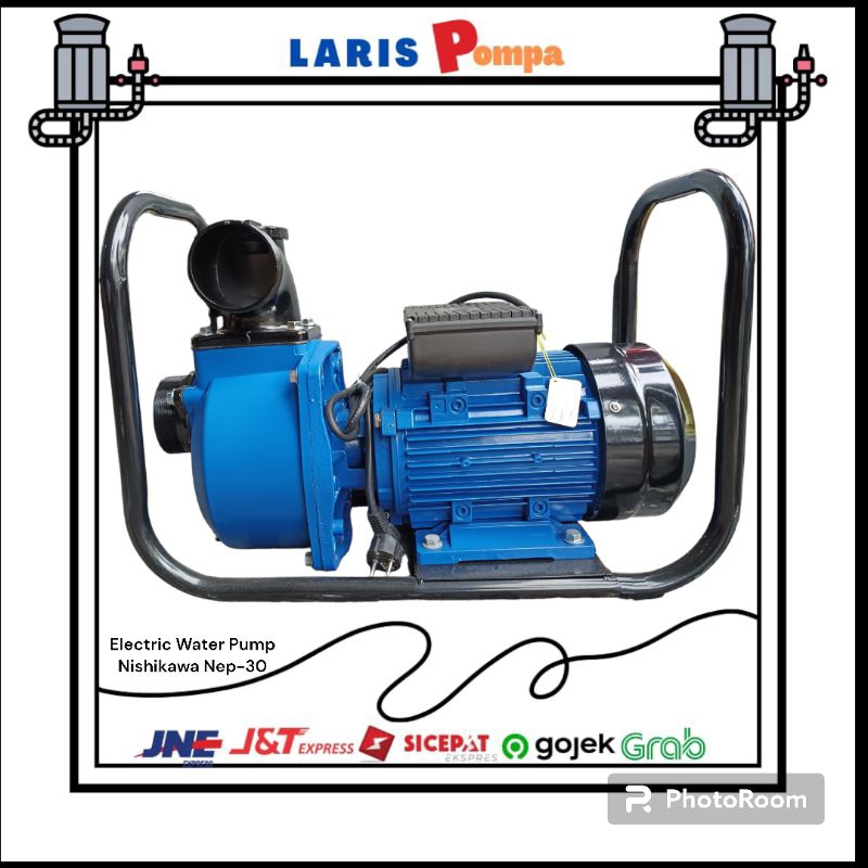 Jual Pompa Air Alkon 3Inch Listrik Nishikawa Nep-30 Electric Water Pump 3Inch | Shopee Indonesia