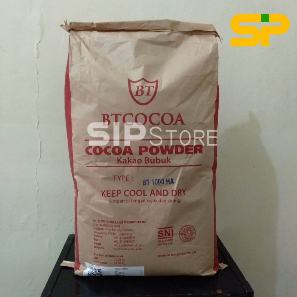 Jual BT COCOA Bubuk Minuman Coklat Bubuk 25 kg / Coklat Bubuk BT1000HA ...