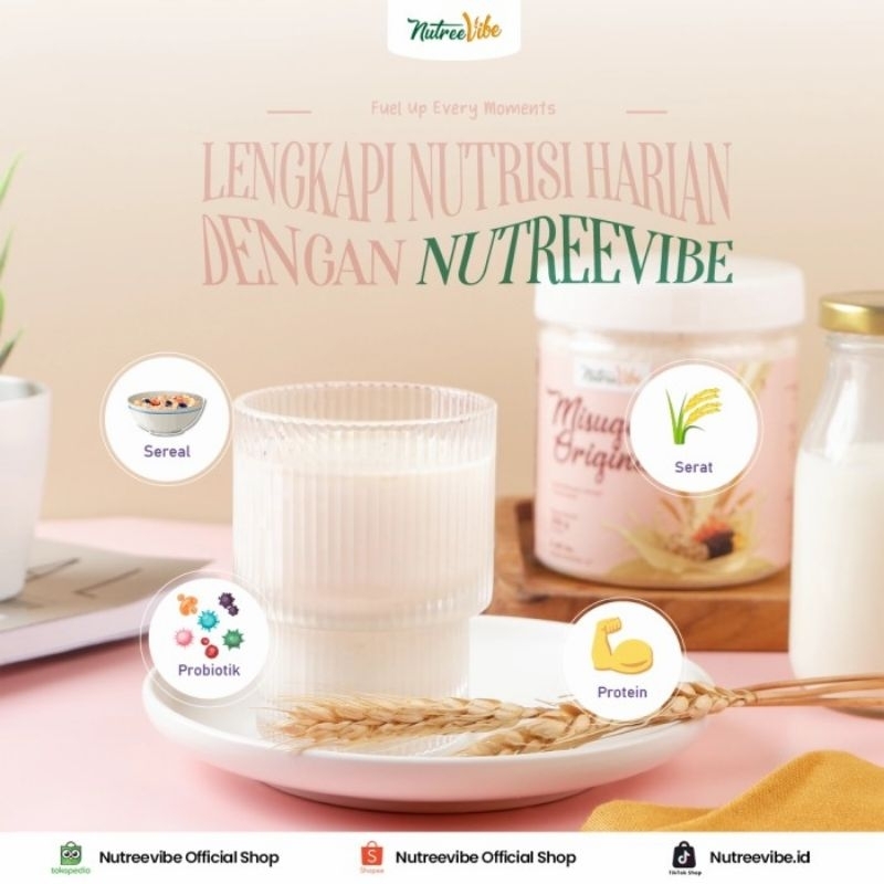 Jual Meal Replacement Rendah Kalori | Nutreevibe Misugaru Original ...