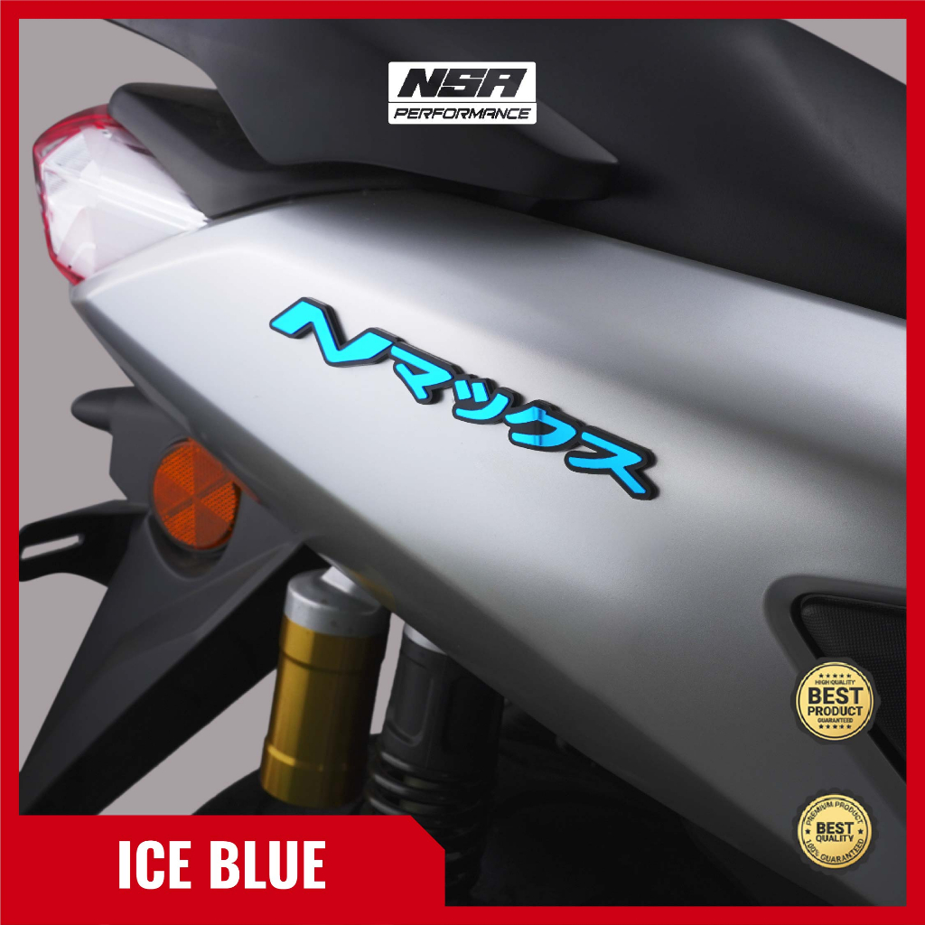 Jual NSA Emblem Nmax 2pcs Logo Nmax Japan 3d Stiker Motor Nmax Sticker ...