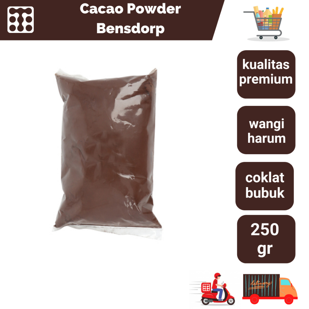 Jual Cacao Powder Bensdrop Queen Anna 250 Gr / Bensdrop Malaysia ...
