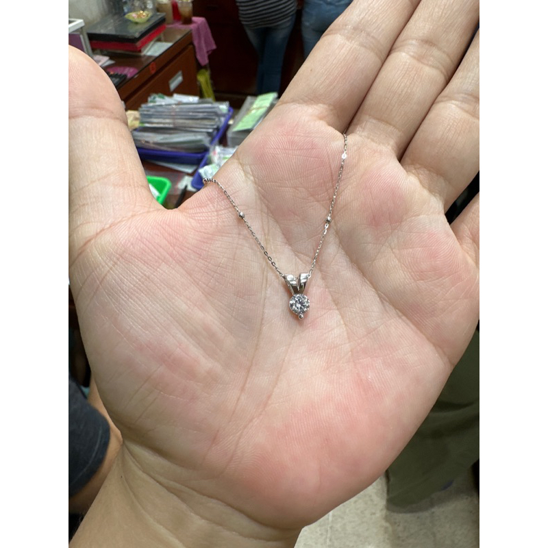 Jual kalung + liontin mas putih (new9) | Shopee Indonesia