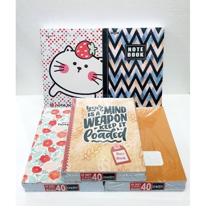 Jual Buku Boxy Okey 40lembar, 50lembar, 70lembar | Shopee Indonesia